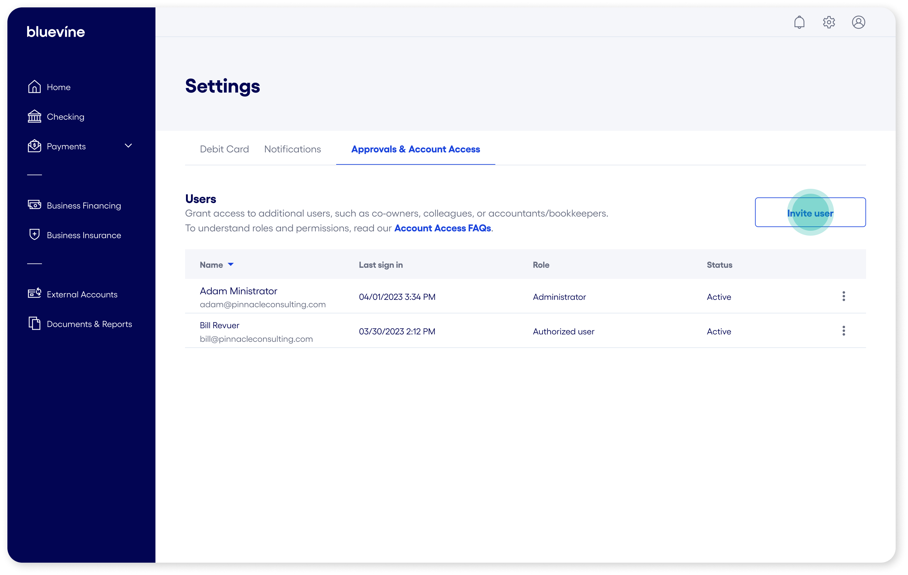 How do I add and manage my Additional Users?