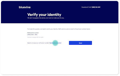How do I change my verification number?