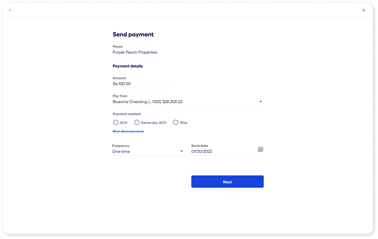 How do I use Bluevine Payments?